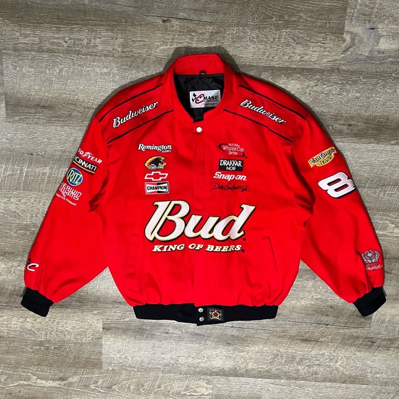 Chase Authentics | Jackets & Coats | Vintage Nascar Budweiser Dale ...